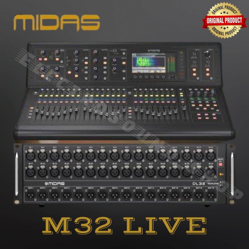 Jual MIXER DIGITAL MIDAS M32 LIVE / M 32 LIVE / midas original | Shopee ...