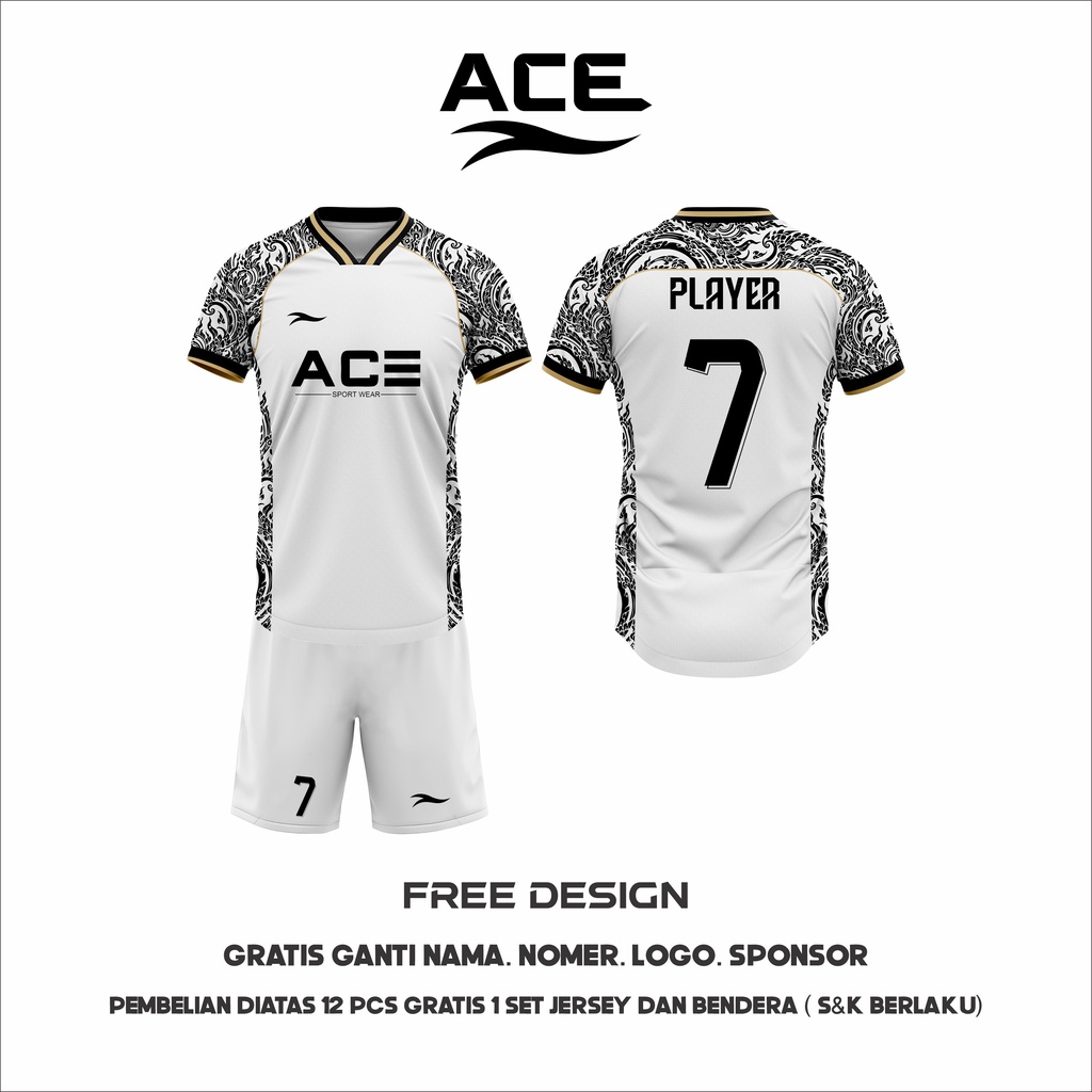 Jual JERSEY FUTSAL SIMPEL FULLPRINT BAHAN DRYFIT DESAIN BISA CUSTOM ...