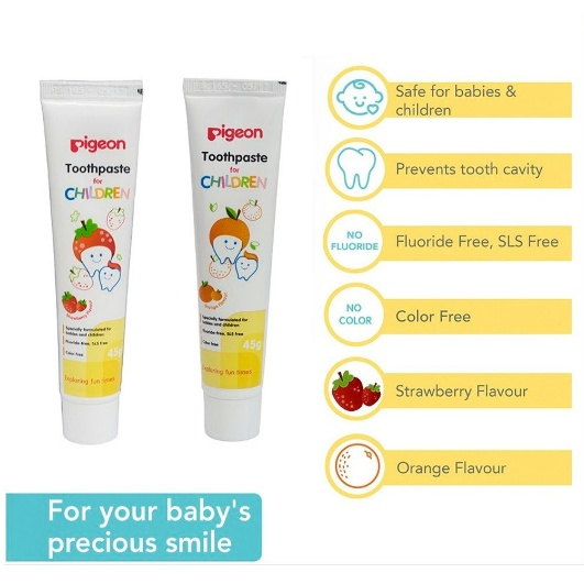 Jual Pigeon odol Toothpaste Strawberry 45 gr Pasta Gigi Anak Rasa Buah ...