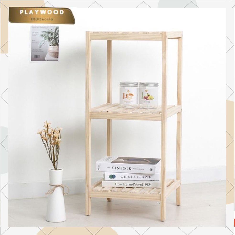 Jual rak susun serbaguna 3 tingkat | rak susun kayu Rak serbaguna Rak ...