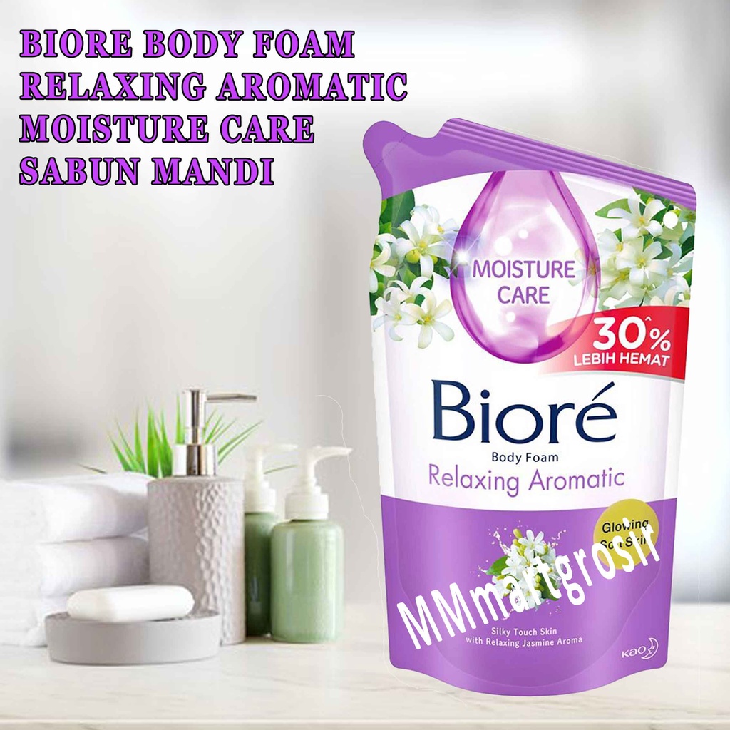 Jual BIORE Relaxing Aromatic / Sabun Mandi Cair / Biore Body Foam ...
