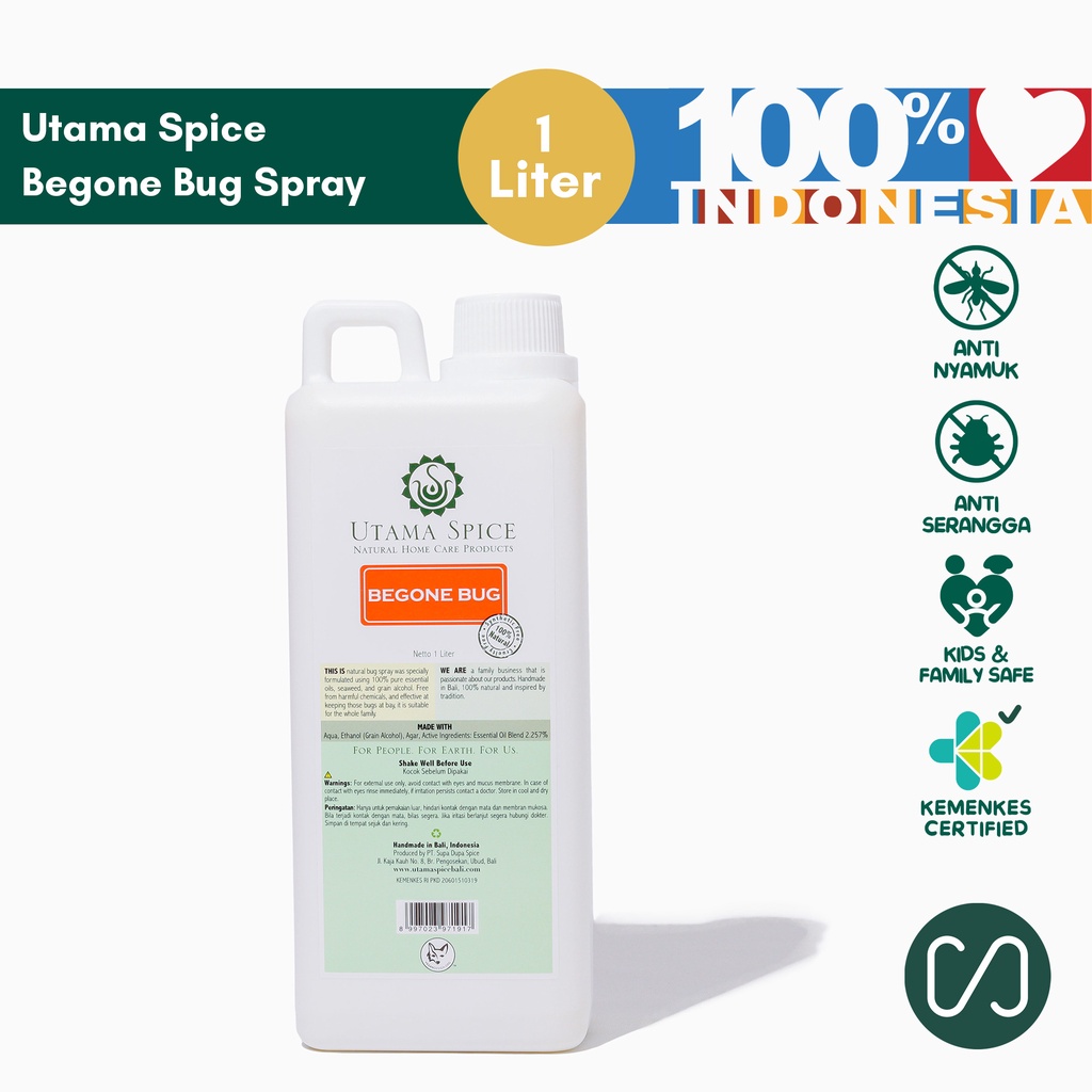 Jual Utama Spice Begone Bug Spray - Spray Anti Nyamuk & Serangga Refill ...