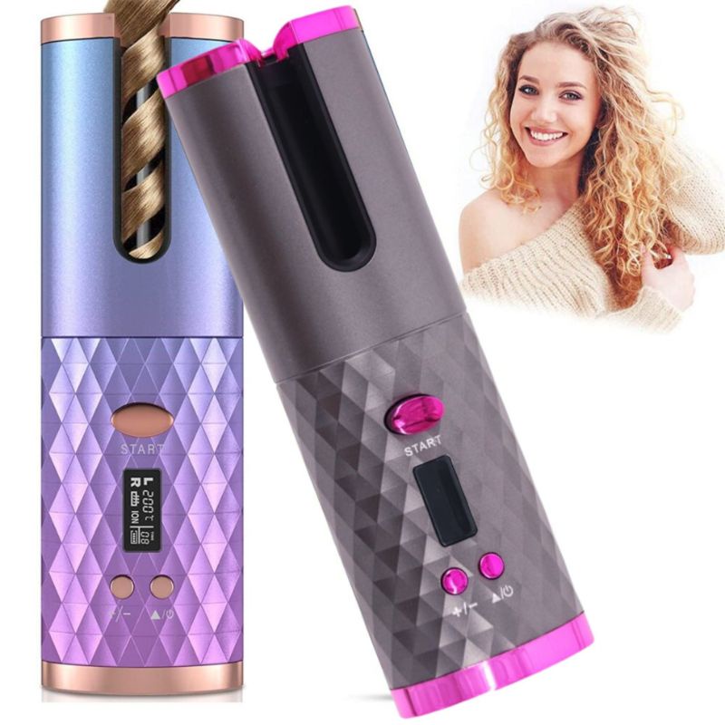 Jual Catokan Keriting Otomatis Portable / Catok Curly Wireless Tanpa ...