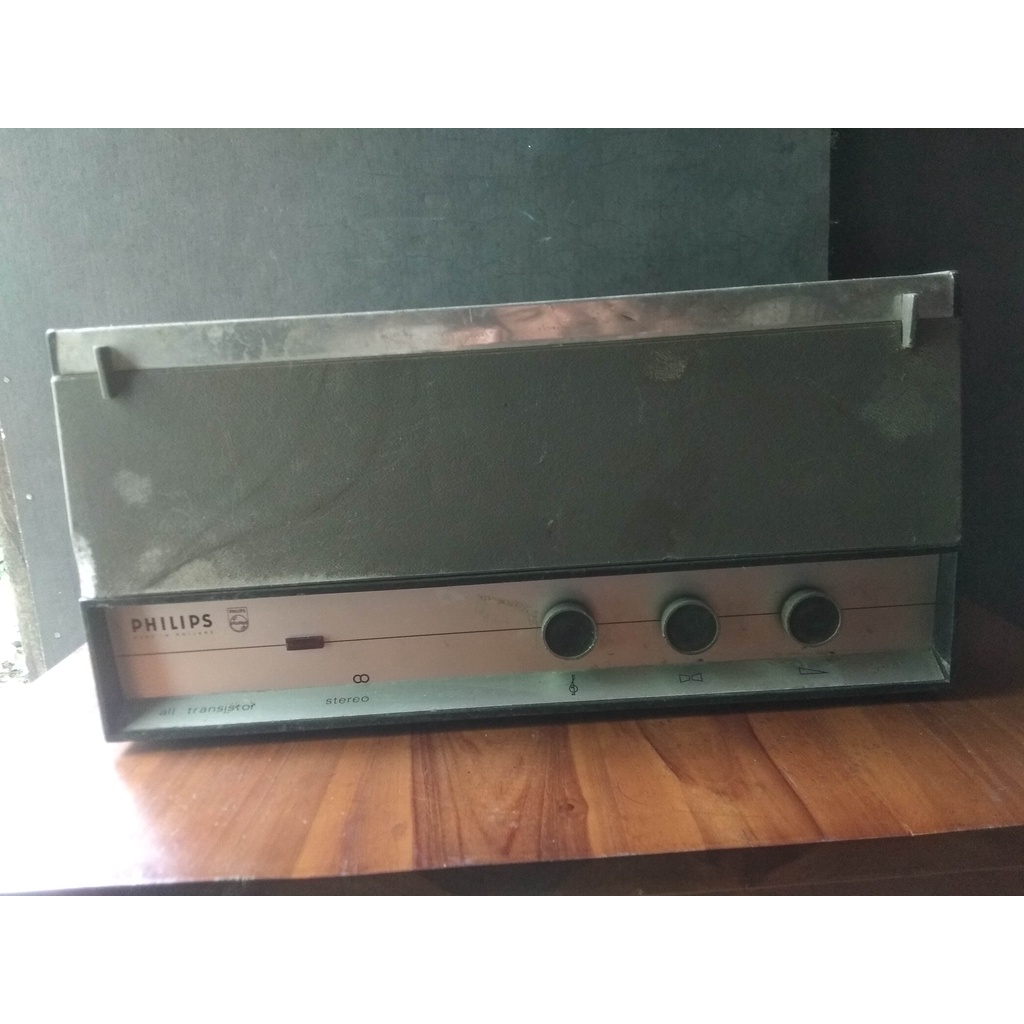 Jual TURNTABLE VINYL PLAYER PHILIPS - PEMUTAR PIRINGAN HITAM JADUL ...