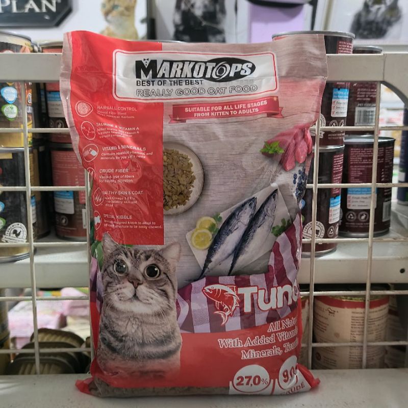 Jual ( 5 PCS ) Makanan Kucing Markotops Tuna All Stages Kemasan 800G ...