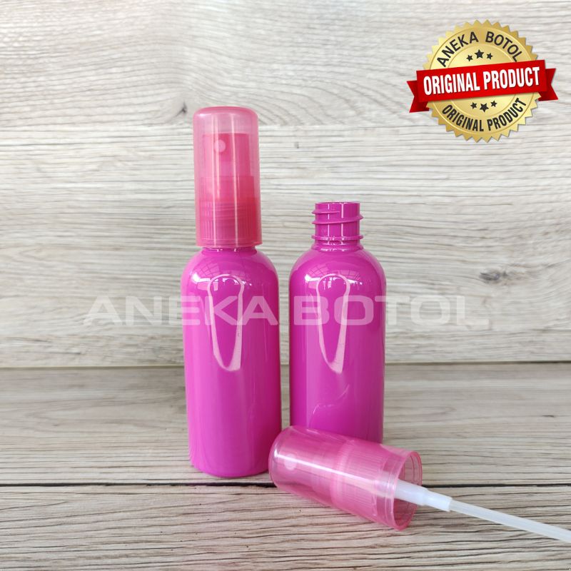 Jual BOTOL BR 60 ML PINK FANTA TUTUP SPRAY WARNA WARNI | Shopee Indonesia