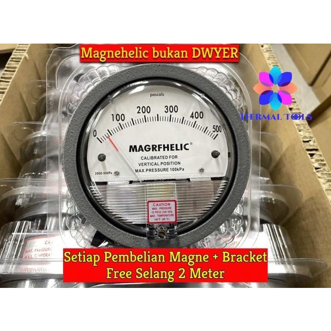 Jual Magnehelic (alat ukur tekanan udara ruang isolasi, ruang operasi, dll) | Shopee Indonesia