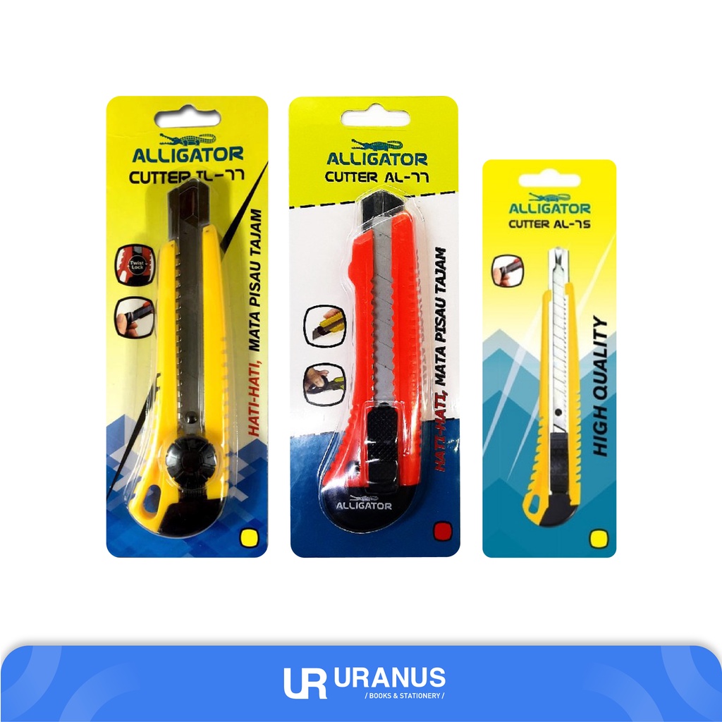 Jual ALLIGATOR Cutter -Uranus Ngagel- | Shopee Indonesia