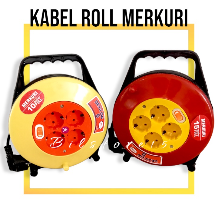 Jual Kabel Box / Kabel Roll SNI On/Off Merkuri 4 Lubang 10Meter dan ...