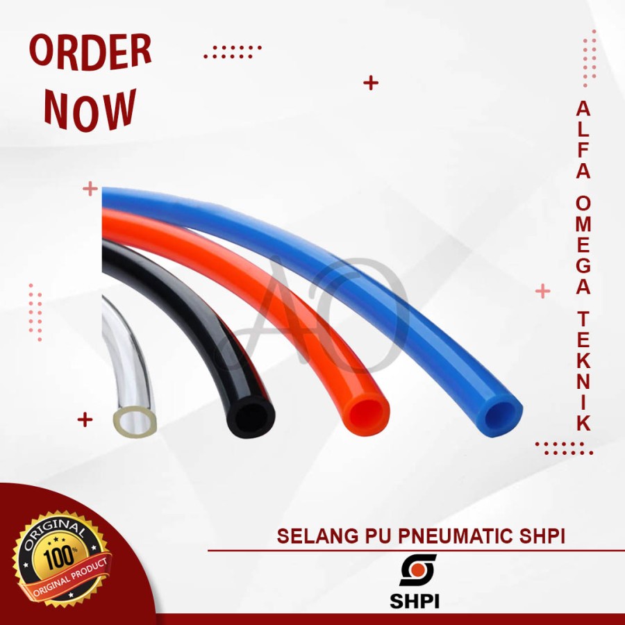 Jual SELANG PU 8MM x 5MM BENING SHPI PNEUMATIC TUBE HOSE POLYURETHANE | Shopee Indonesia