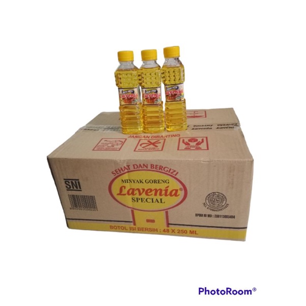 Jual Minyak Goreng 250ml Kemasan Botol Lavenia Minyak Goreng 250ml Lavenia | Shopee Indonesia