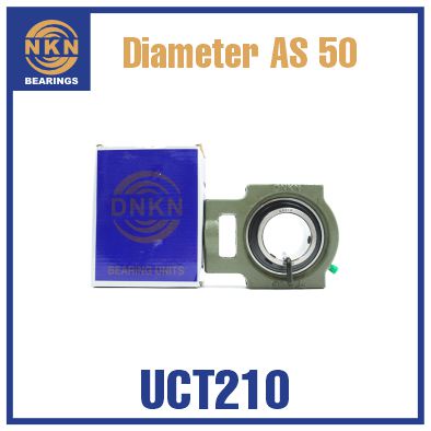 Jual Bearing Unit UCT210 NKN Diameter As 50mm UC210 + T210 Original | Shopee Indonesia
