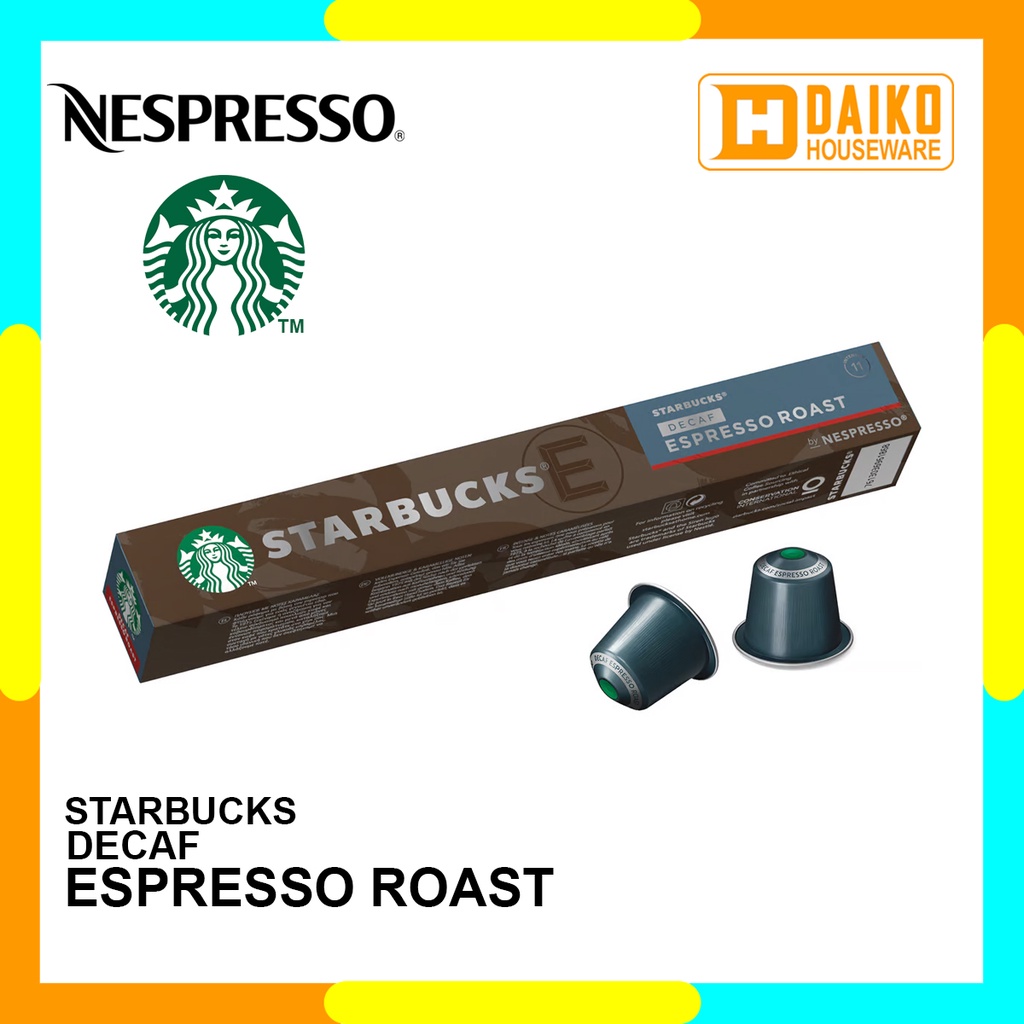 Jual Starbucks Capsule By Nespresso Decaf Espresso Roast Coffee ...