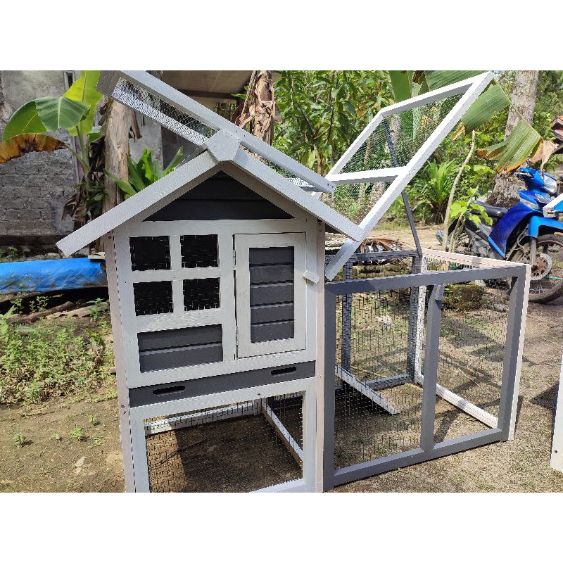 Jual Kandang Kelinci /kandang marmut /kandanghamster/Portable dari kayu ...