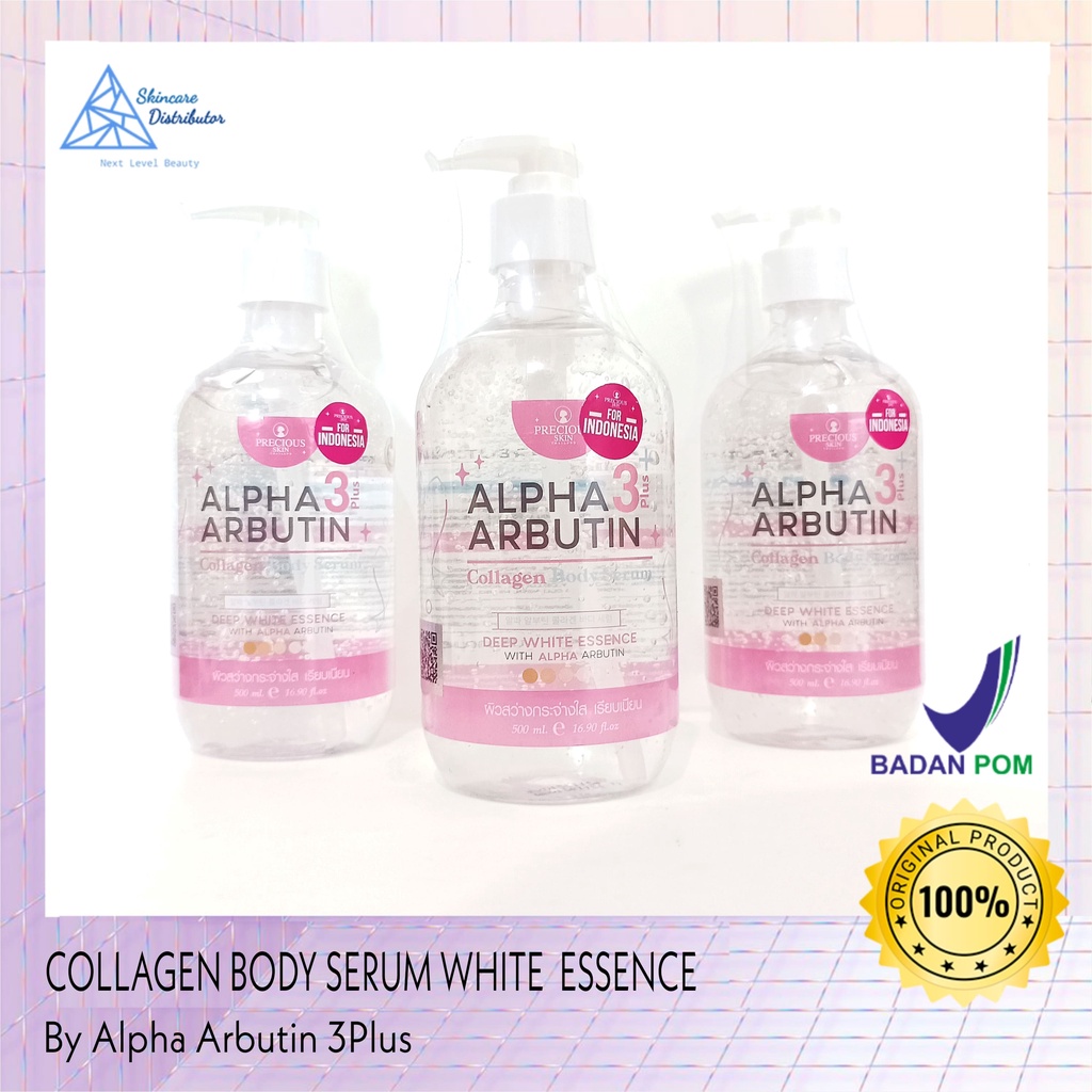 Jual PRECIOUS SKIN ALPHA ARBUTIN 3+++ COLLAGEN WHITE BOOSTER BODY SERUM ...