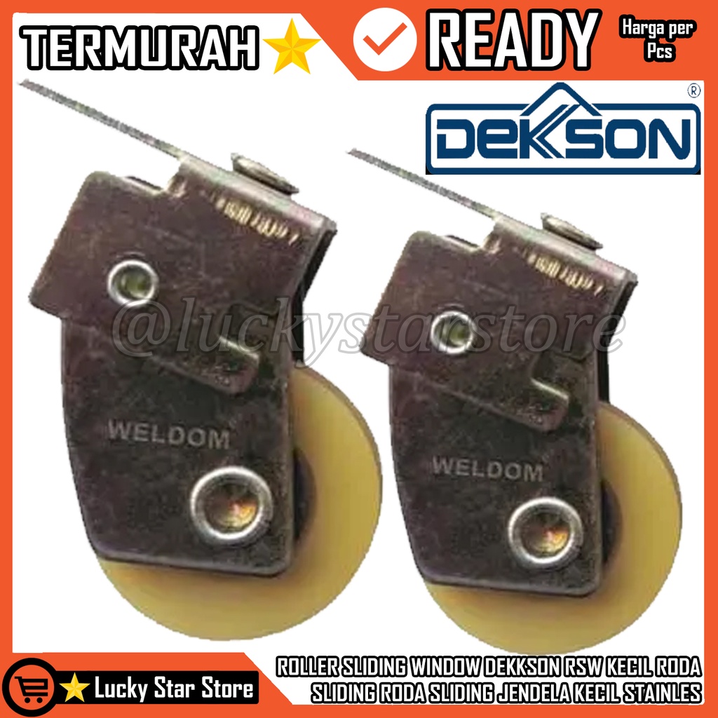 Jual DEKKSON Roller Sliding Window Dekson Rsw Kecil Roda Sliding ...