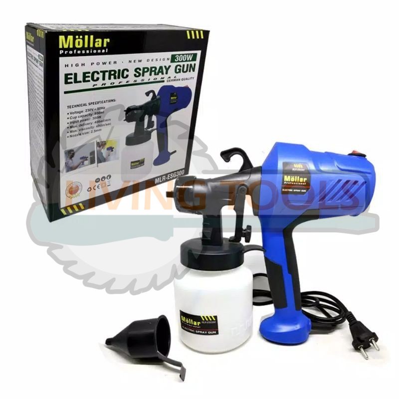 Jual Electric Spraygun ESG300 Mesin Semprot Listrik MOLLAR Single Handle Spraygun Elektrik ...