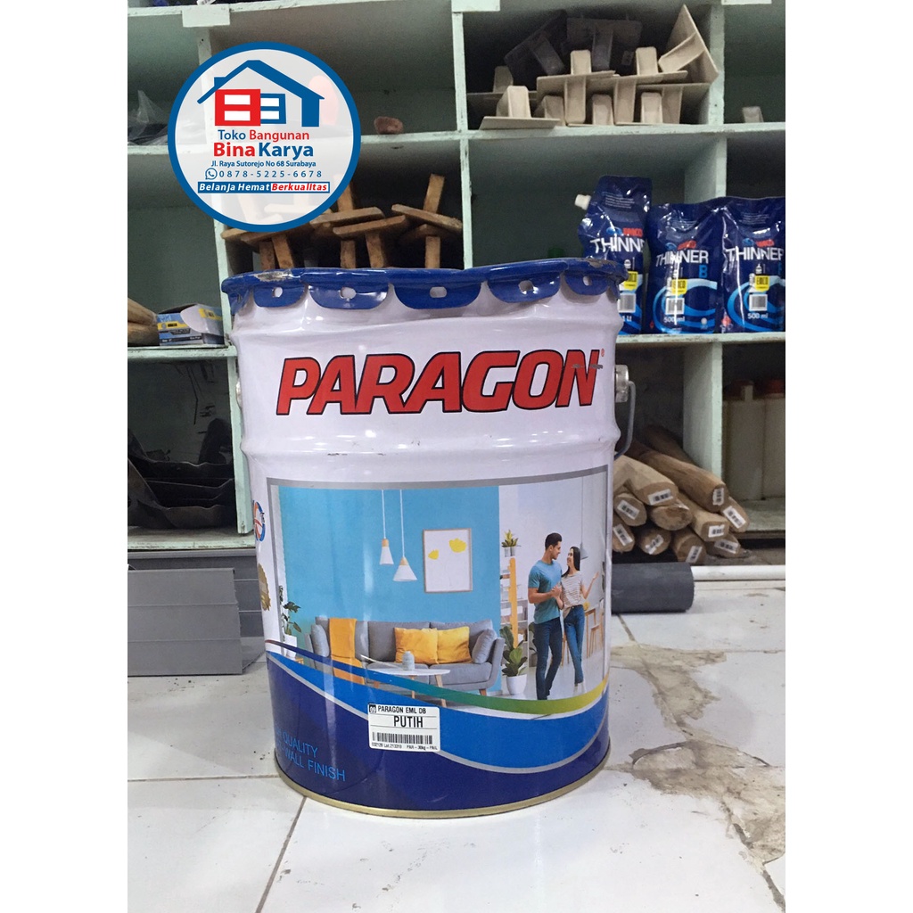 Jual CAT TEMBOK PARAGON INTERIOR 30 KG | Shopee Indonesia