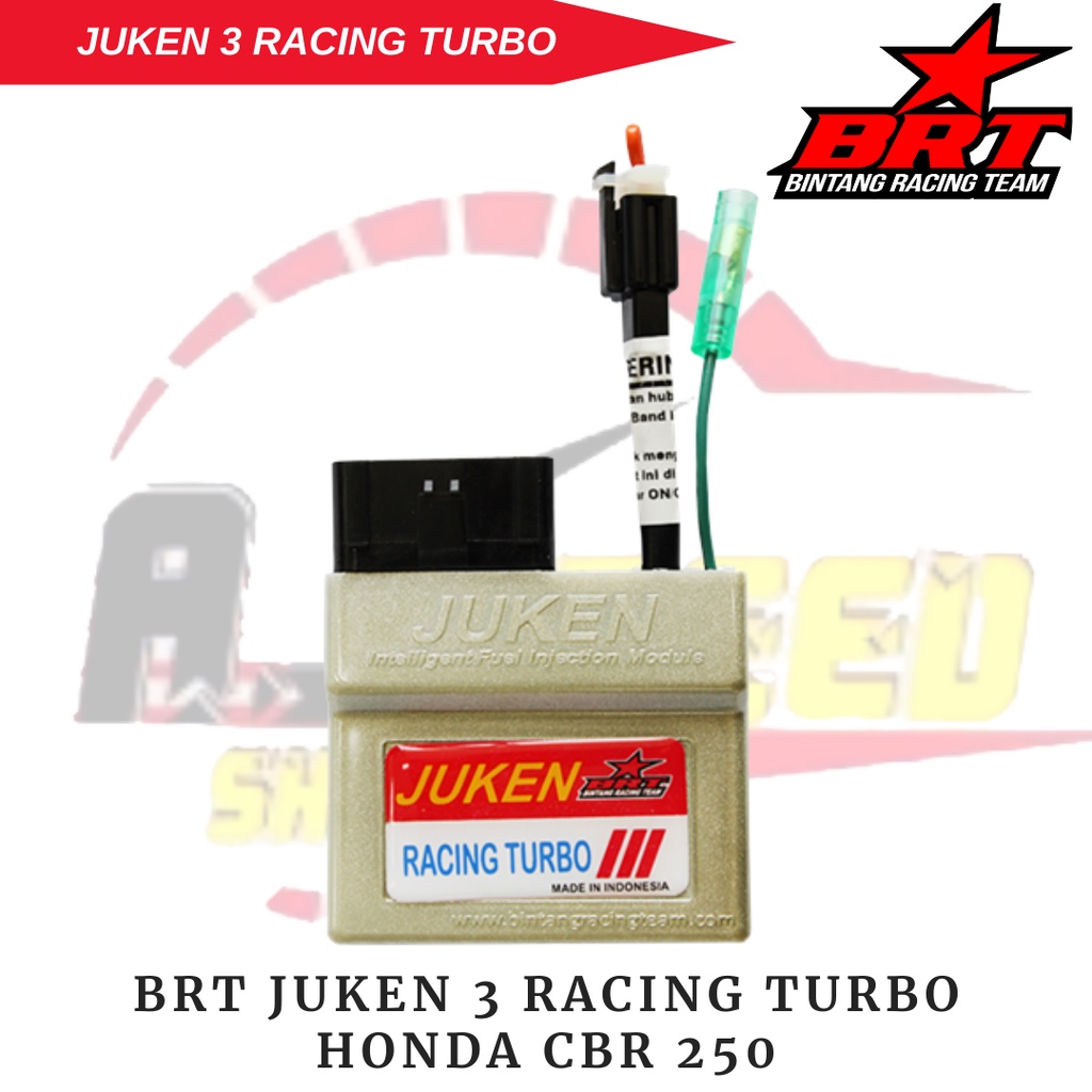 Jual BRT ECU CDI Juken 3 Racing Turbo Honda CBR 250 / BRT ECU JUKEN 3 ...