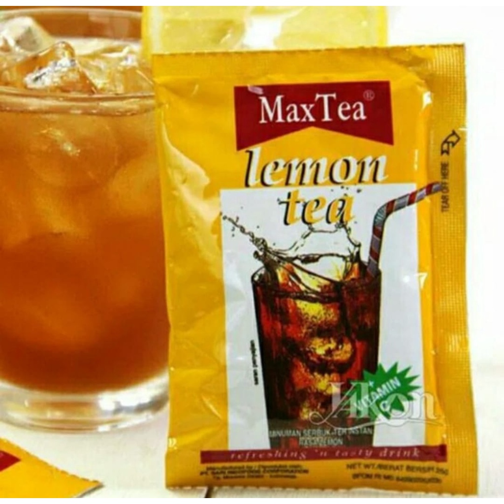 Jual Max Tea Lemon Tea -Satuan | Shopee Indonesia