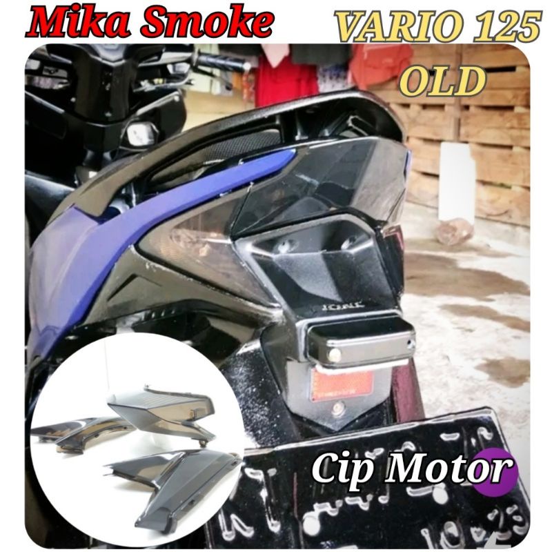 Jual Mika Smoke Lampu Stop VARIO 125 old Bohlam 2013 2014 2015 Paket ...