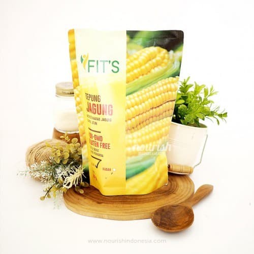 Jual Fits Mandiri, Tepung Jagung (polenta) Non GMO 500gr | Shopee Indonesia