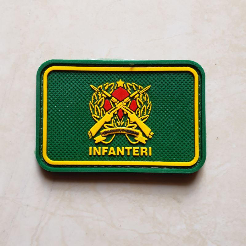 Jual patch rubber logo tni ad - ekapaksi - tni au - tni al - kostrad ...