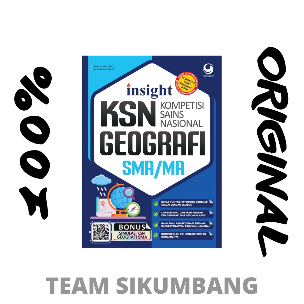 Jual Buku Insight KSN Geografi SMA | Shopee Indonesia