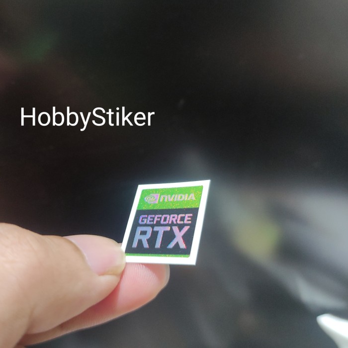 Jual Skin Stiker Nvidia Rtx Kotak Untuk Pc Laptop Efek Hologram ...