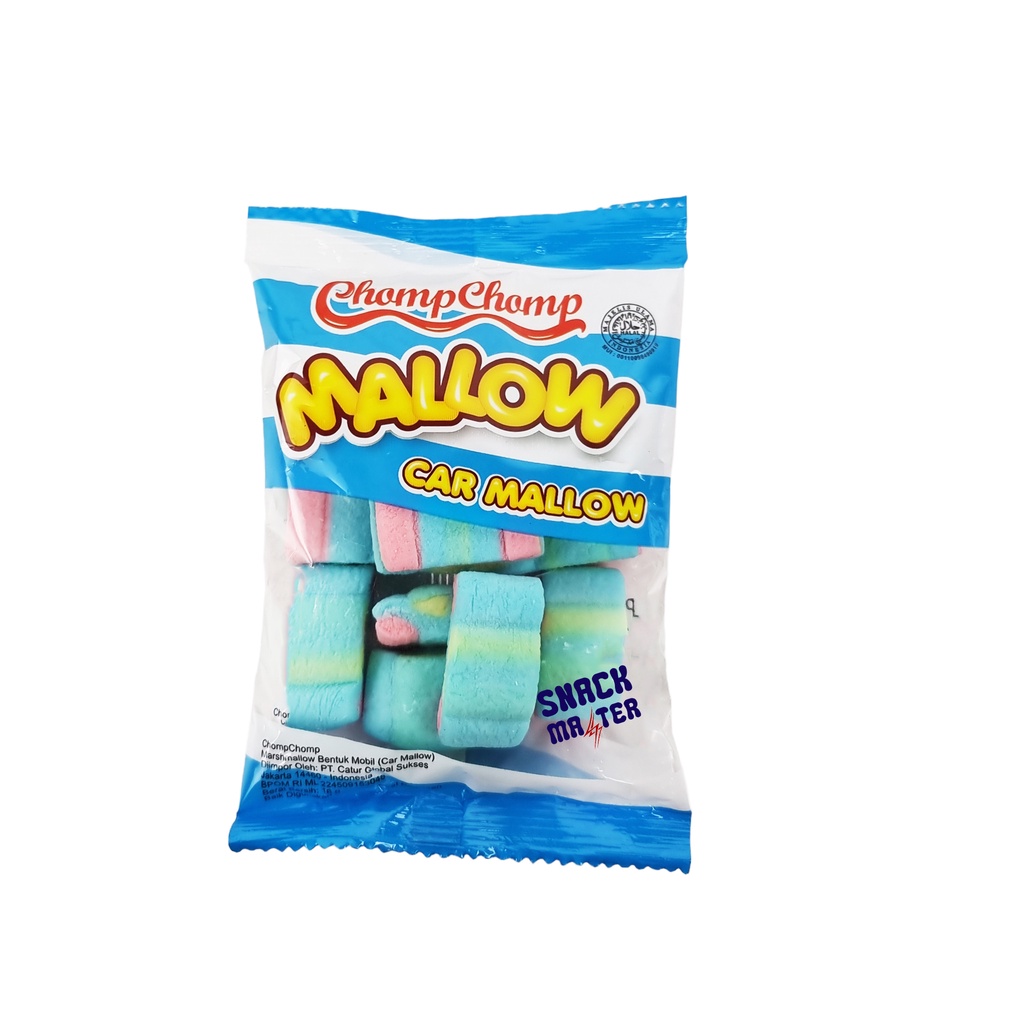 Jual Chomp Chomp Mallow Mini Marsmallow Sashet - Netto 16 gr | Shopee ...