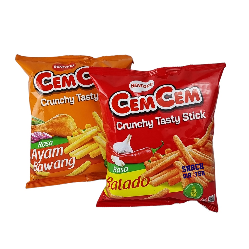 Jual Cem Cem Stick JUMBO Snack Stick Renyah - Netto 60 gr | Shopee ...