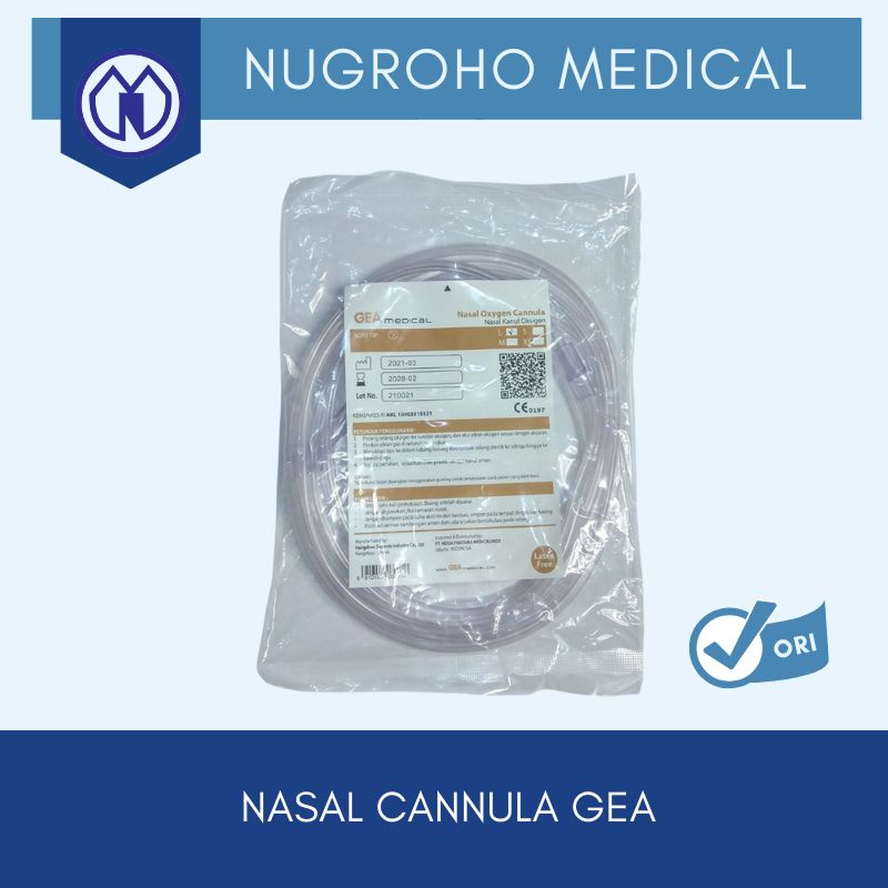 Jual nasal oxygen canula / nasal kanul oksigen GEA | Shopee Indonesia