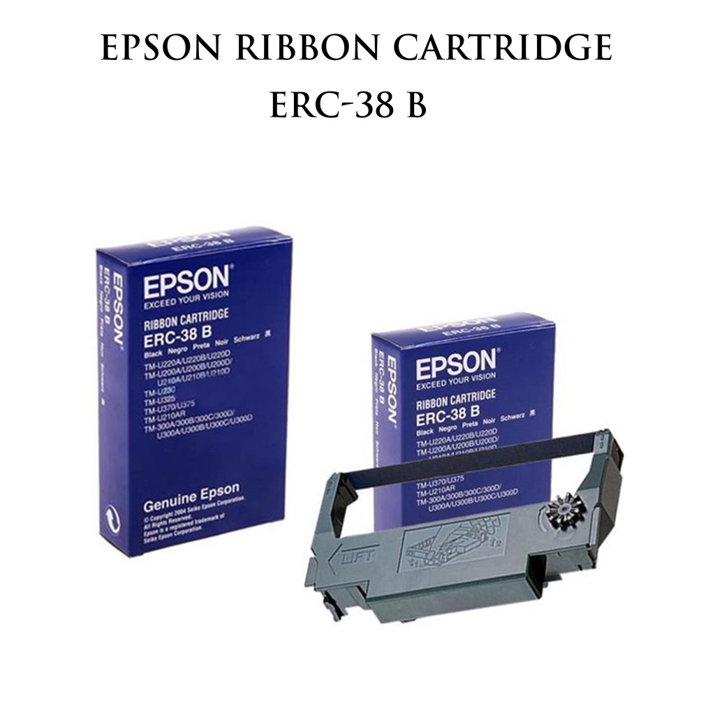 Jual Ribbon Cartridge Pita Printer Epson ERC-38 ERC38 B TM-U220 U210 ...