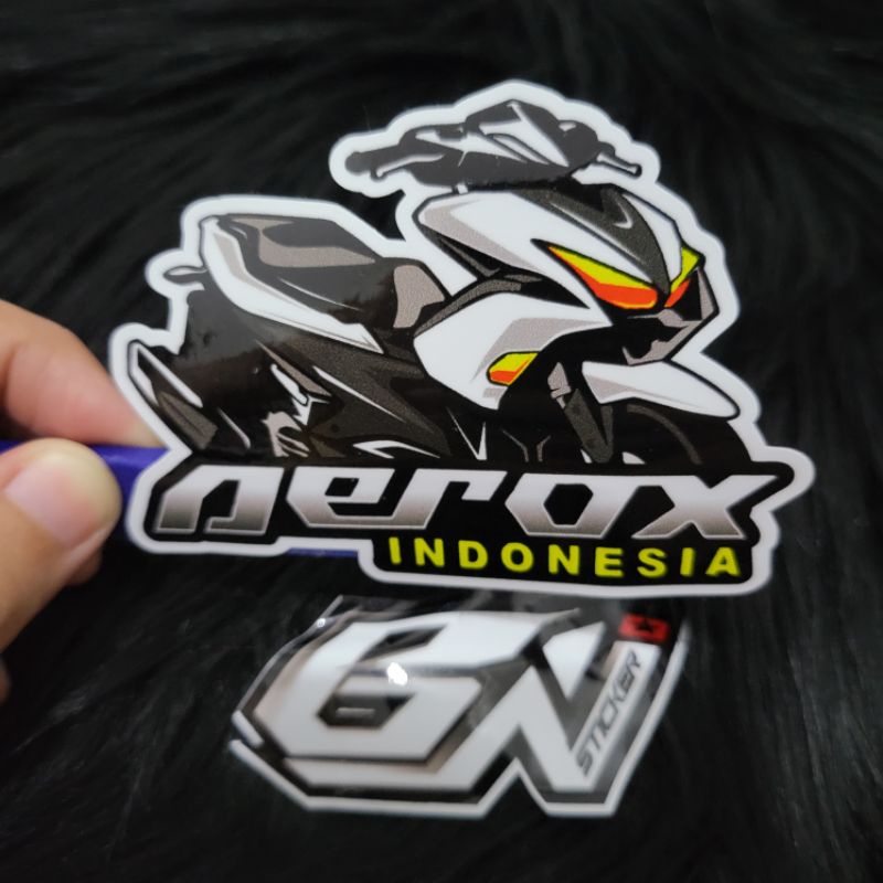 Jual sticker kata2 viral Aerox Indonesia | Shopee Indonesia