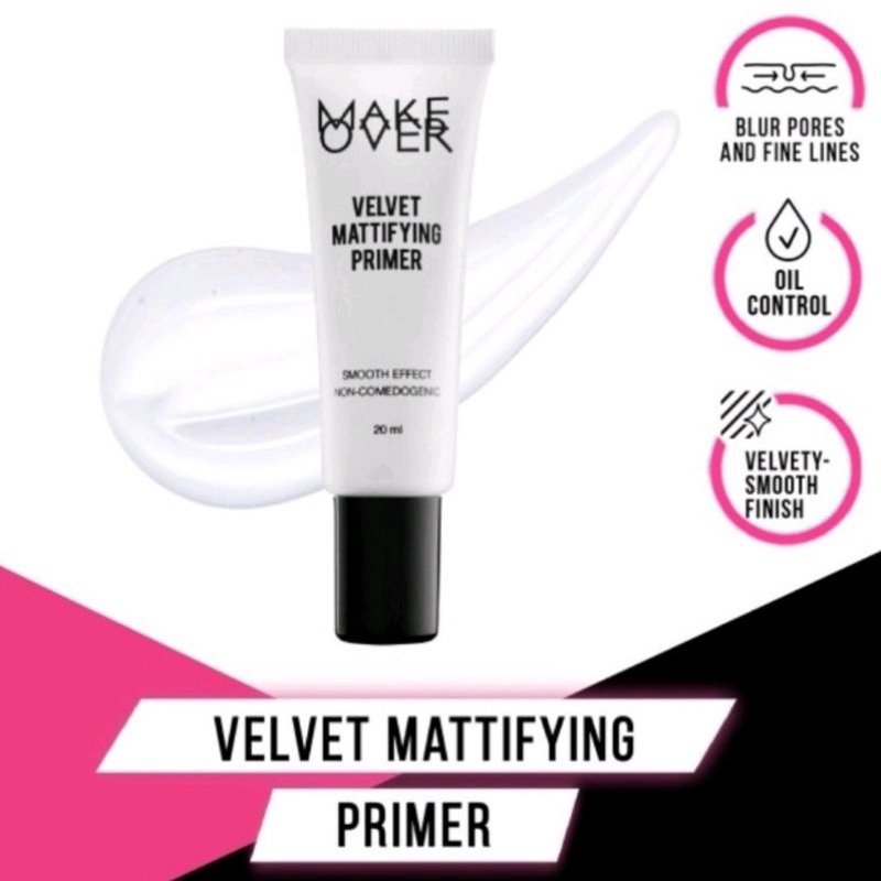 Jual Make Over Velvet Mattifying Primer | Shopee Indonesia