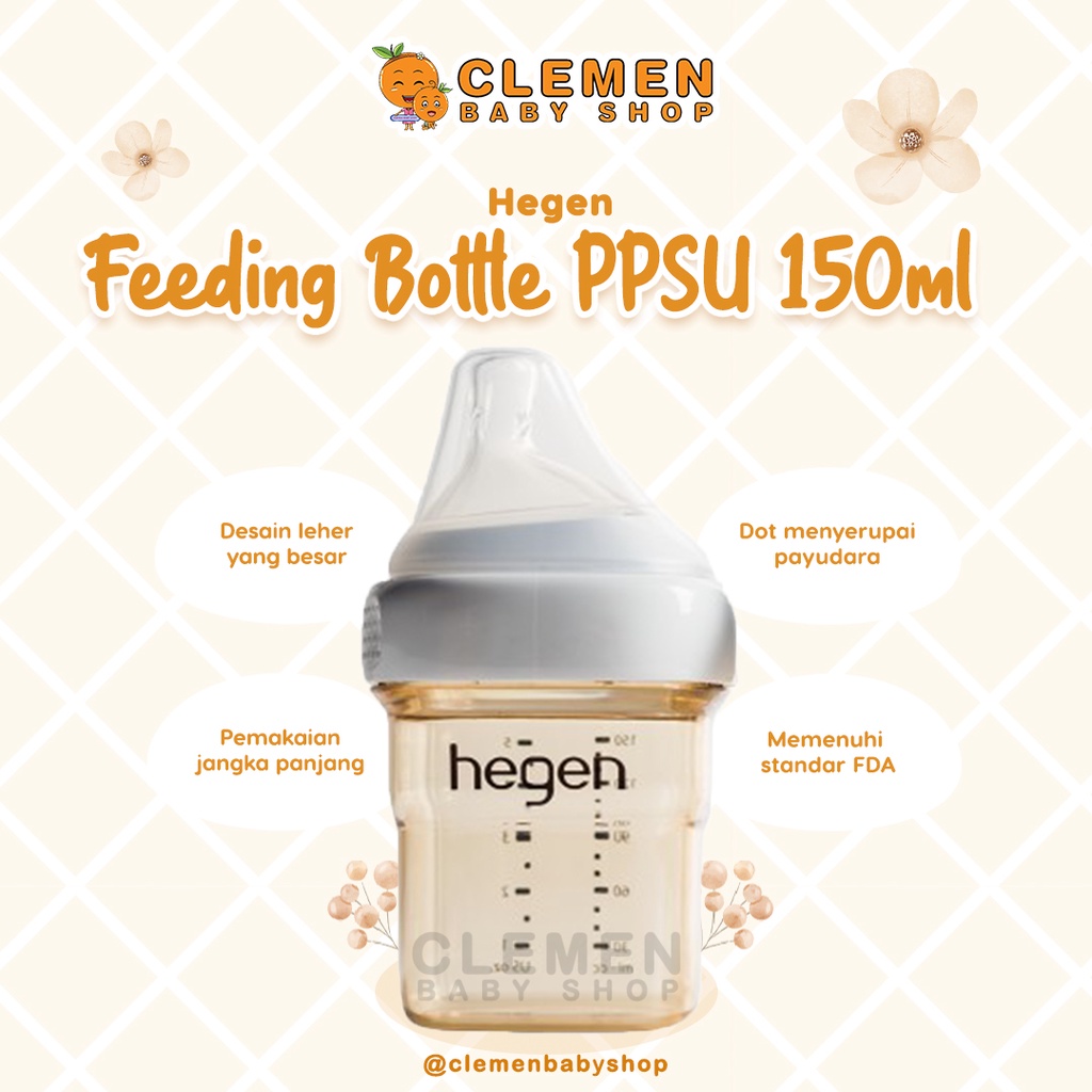 Jual Hegen PCTO Botol Susu PPSU 150 ML | Shopee Indonesia