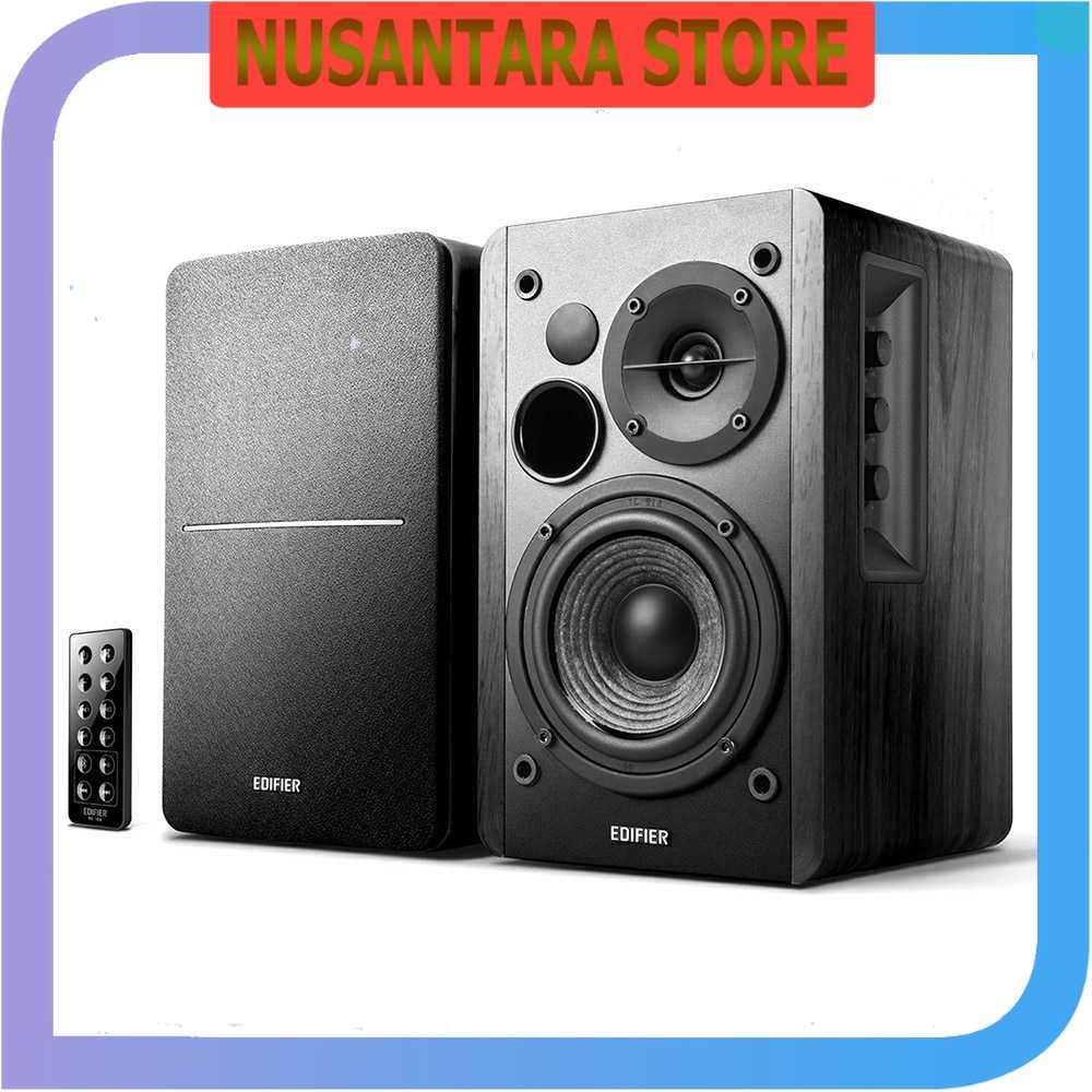 Jual NUSANTARA - Edifier Active 2.0 Bluetooth Bookshelf Speaker Set - R1280DB | Shopee Indonesia