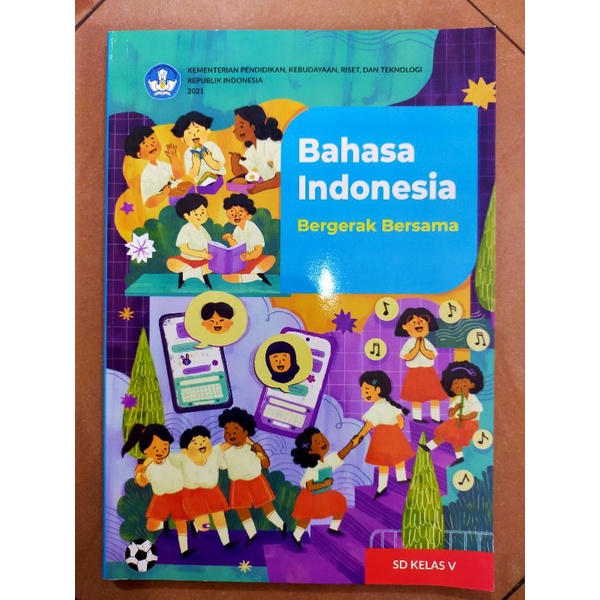 Jual Buku Pelajaran : Bahasa Indonesia Bergerak Bersama Kelas 5 SD Kurikulum Merdeka Kemendikbud ...