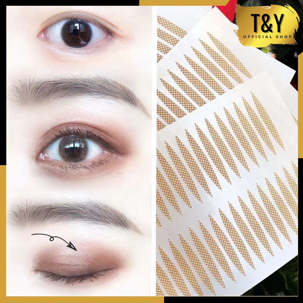 Jual T&Y Stiker Kelopak Mata Bening Tahan Air Skot Mata Eyelide ...