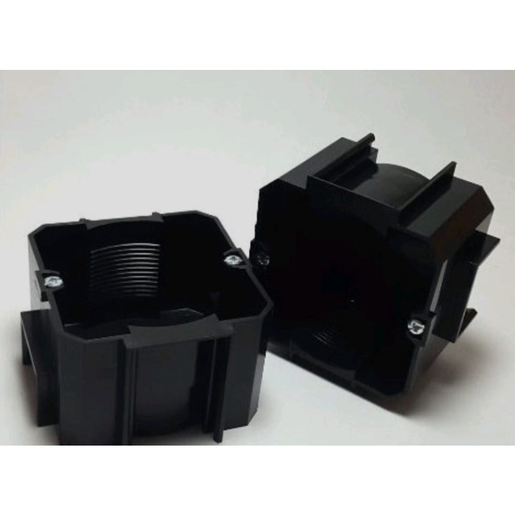 Jual SAKLAR STOPKONTAK INBOWDUS BOX PIOLINE HITAM DUS KOTAK | Shopee ...