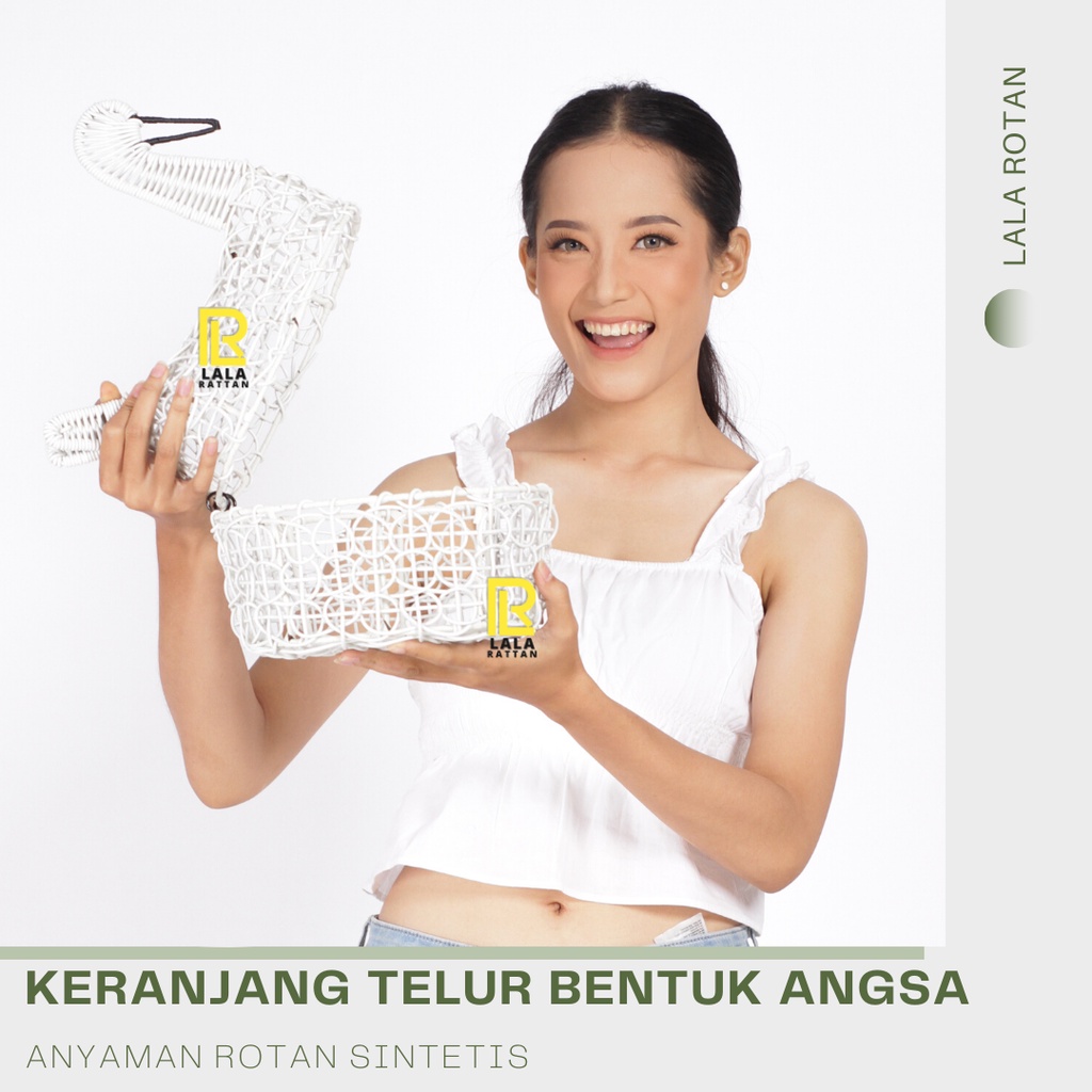 Jual Keranjang Rotan Sintetis Angsa Halus / Rotan Bebek Halus Rotan ...