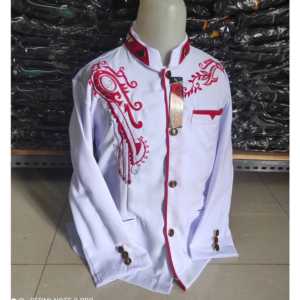 Jual Jas Anak Bordir / Koko Bordir Anak SD / SMP / Baju Anak REMAJA ...