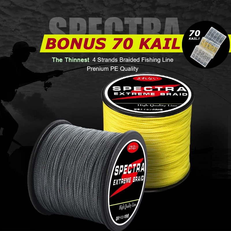 Jual SENAR PANCING PE EXTREME 300-500 METER SENAR PANCING PE BENANG ...