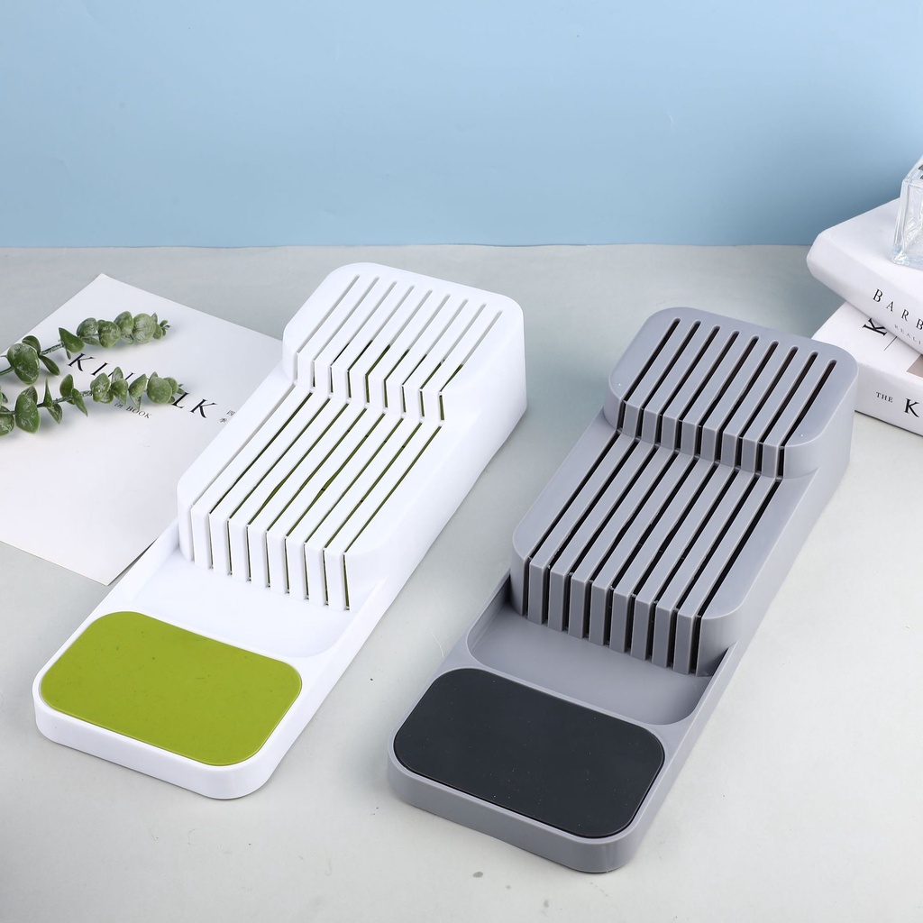 Jual 【ZEN】Rak Dapur Organizer Tempat Laci Pisau Sendok Garpu Cultery ...