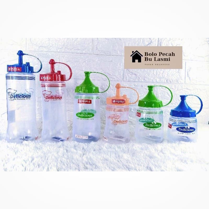 Jual Botol Merk LION STAR Tersedia 6 Ukuran / Botol Kecap Saos / Botol ...