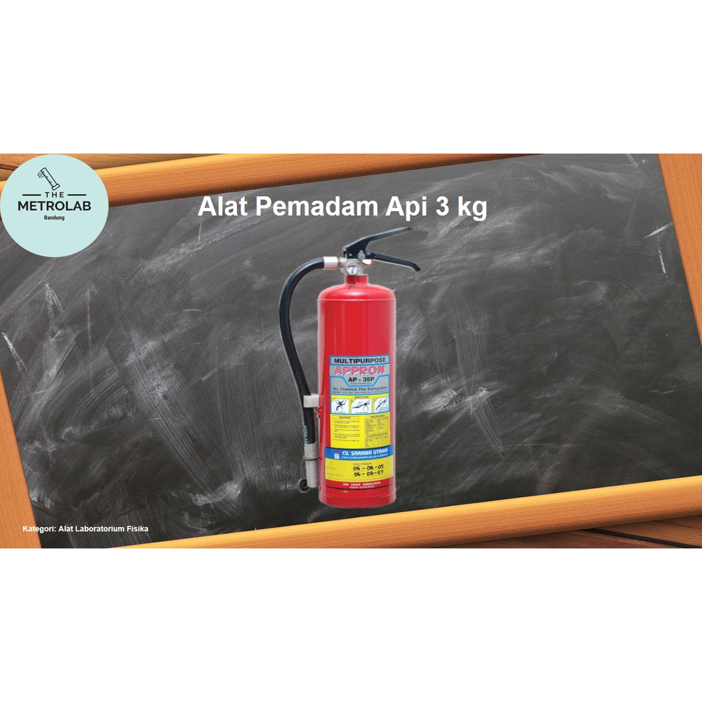 Jual Alat Pemadam Api | Fire Extinguiser | 3 kg | Tipe Powder | Shopee ...