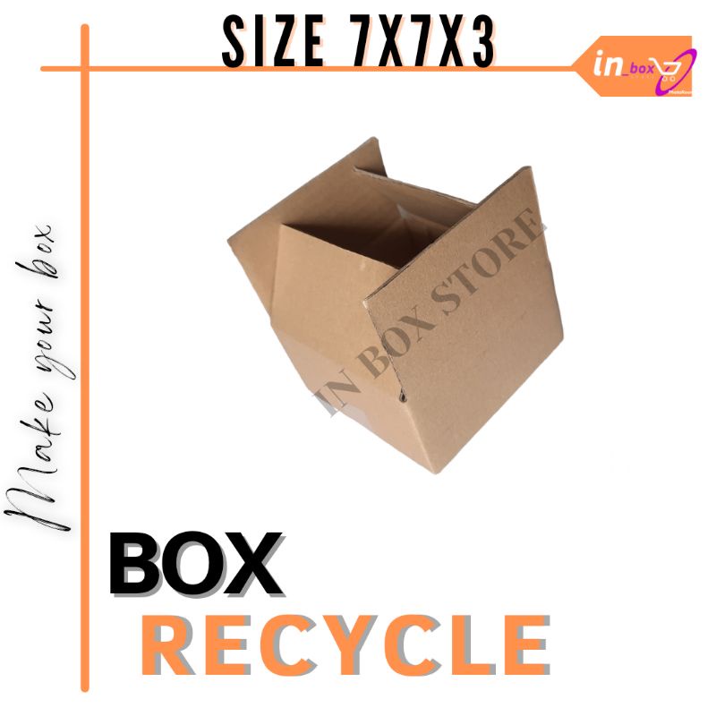 Jual box packing 7x7x3/kardus kemasan/box serbaguna/box packing online ...