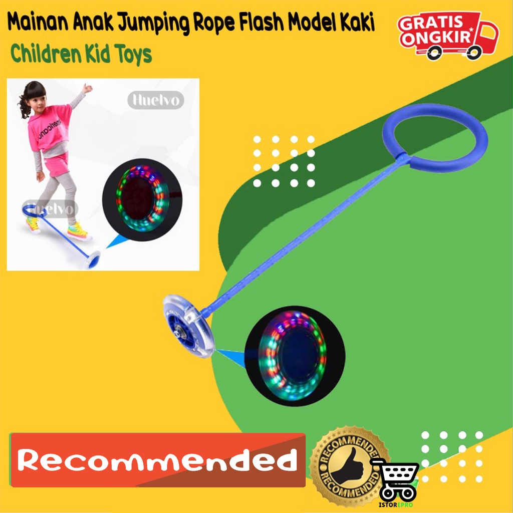 Jual Mainan Anak Jumping Rope Flash Model Kaki Children Kid Toys ...