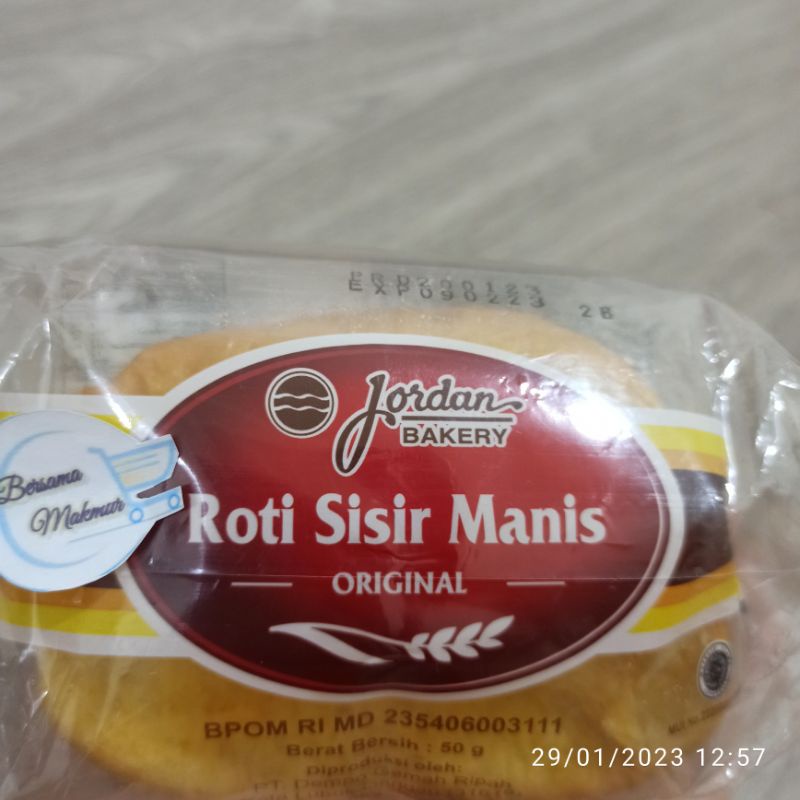 Jual Roti Sisir Manis Jordan Bakery isi 5 bks | Shopee Indonesia