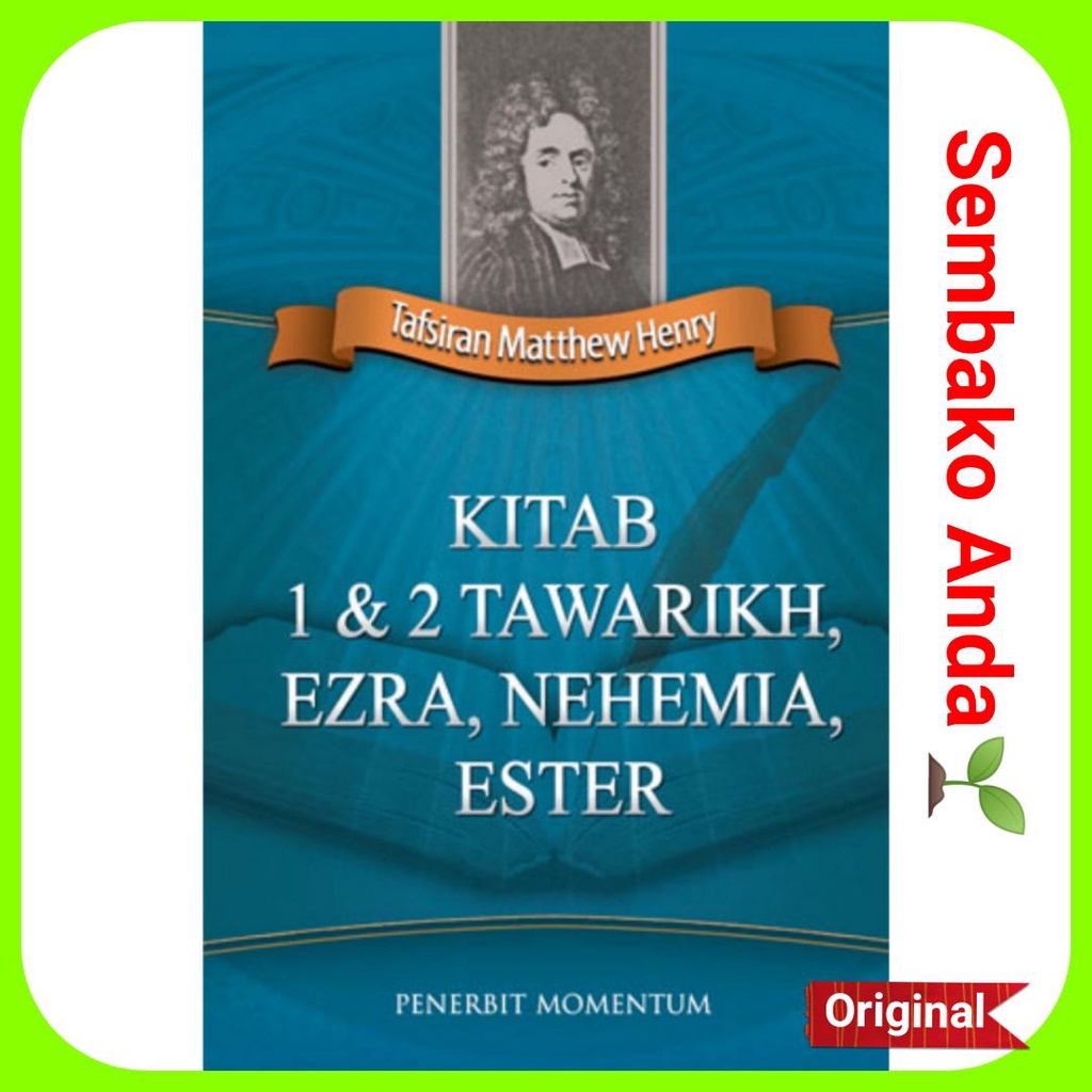 Jual B) Kitab 1 & 2 Tawarikh Ezra Nehemia Ester. Tafsiran Alkitab ...